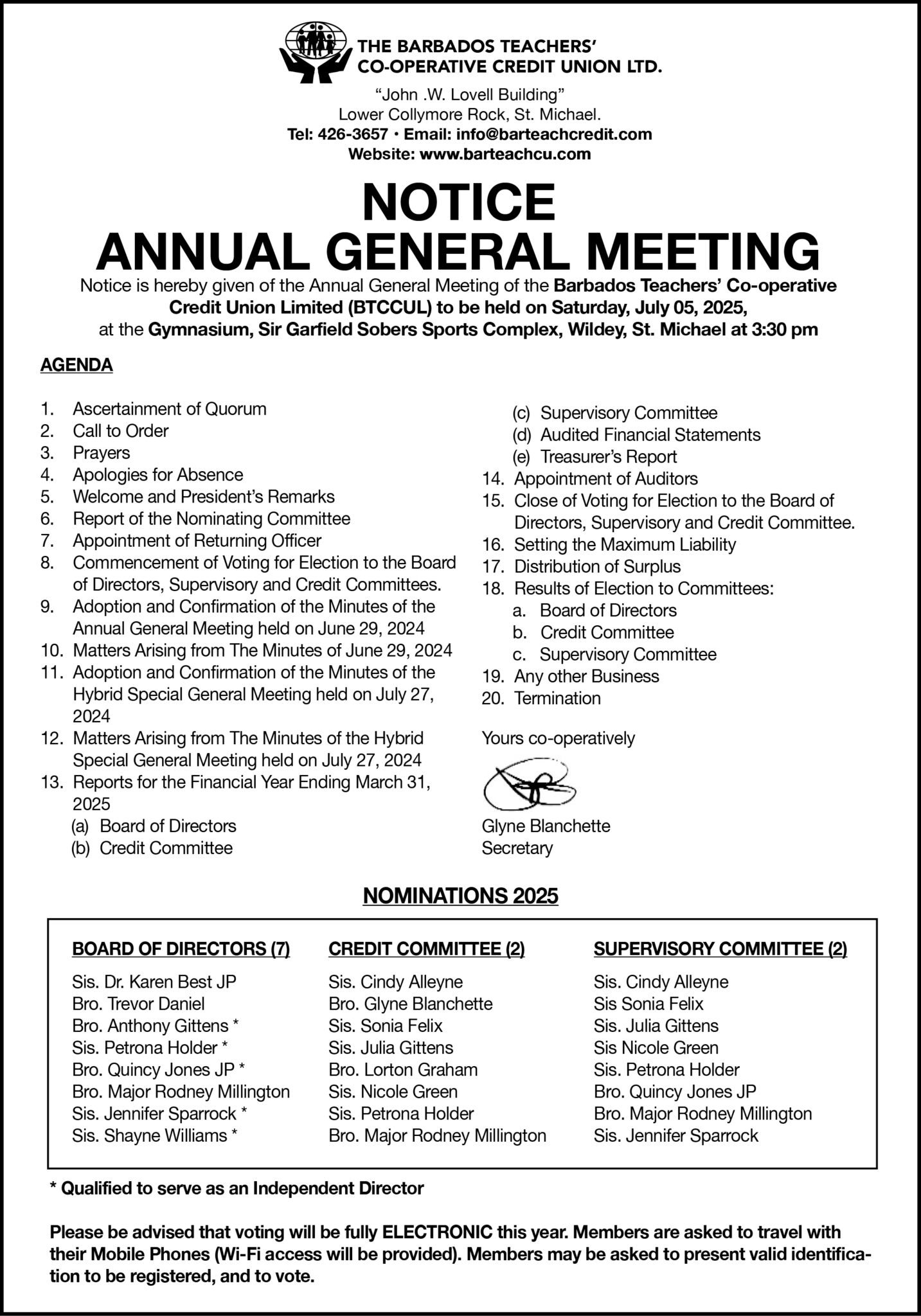 Home - Barbados Teachers' Co-operative Credit Union